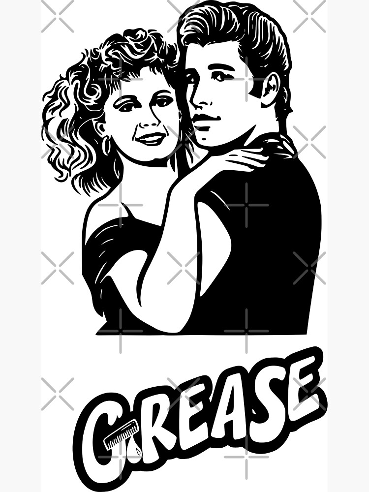 Dibujos de grease para colorear | vsun