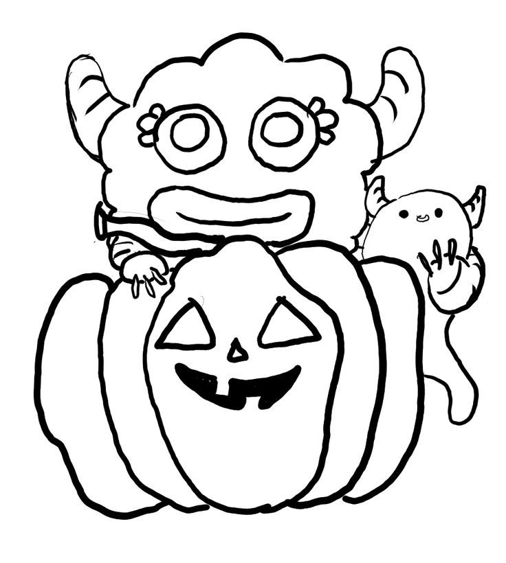 Dibujos de momonsters para colorear | vsun