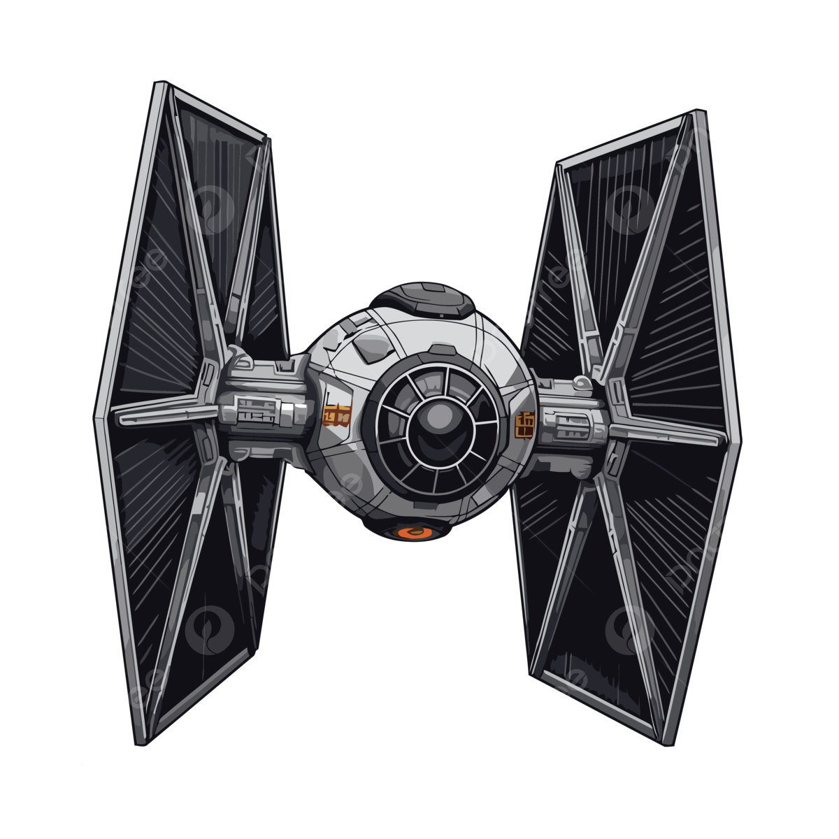 Dibujos de tie fighter para colorear | vsun