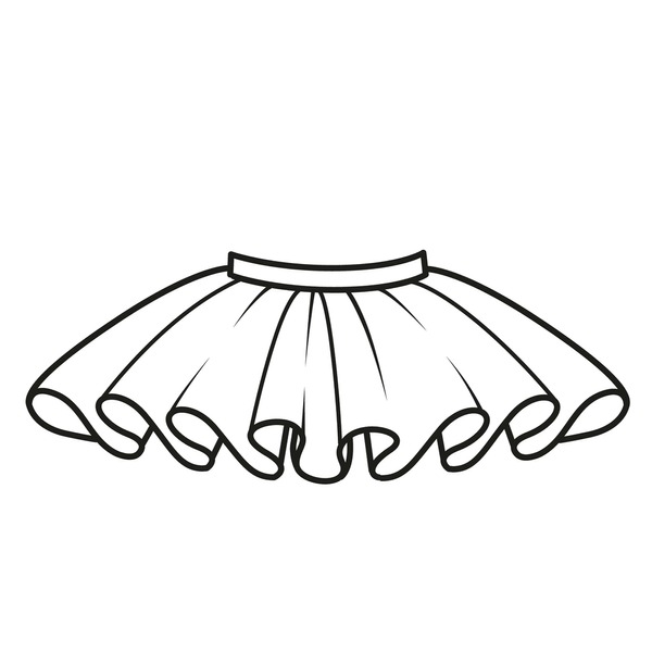 Dibujos de tutus para colorear | vsun
