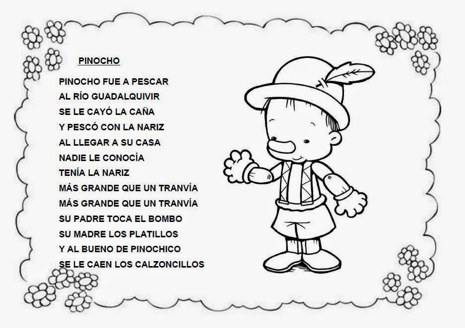 Dibujos de canciones infantiles para colorear | vsun