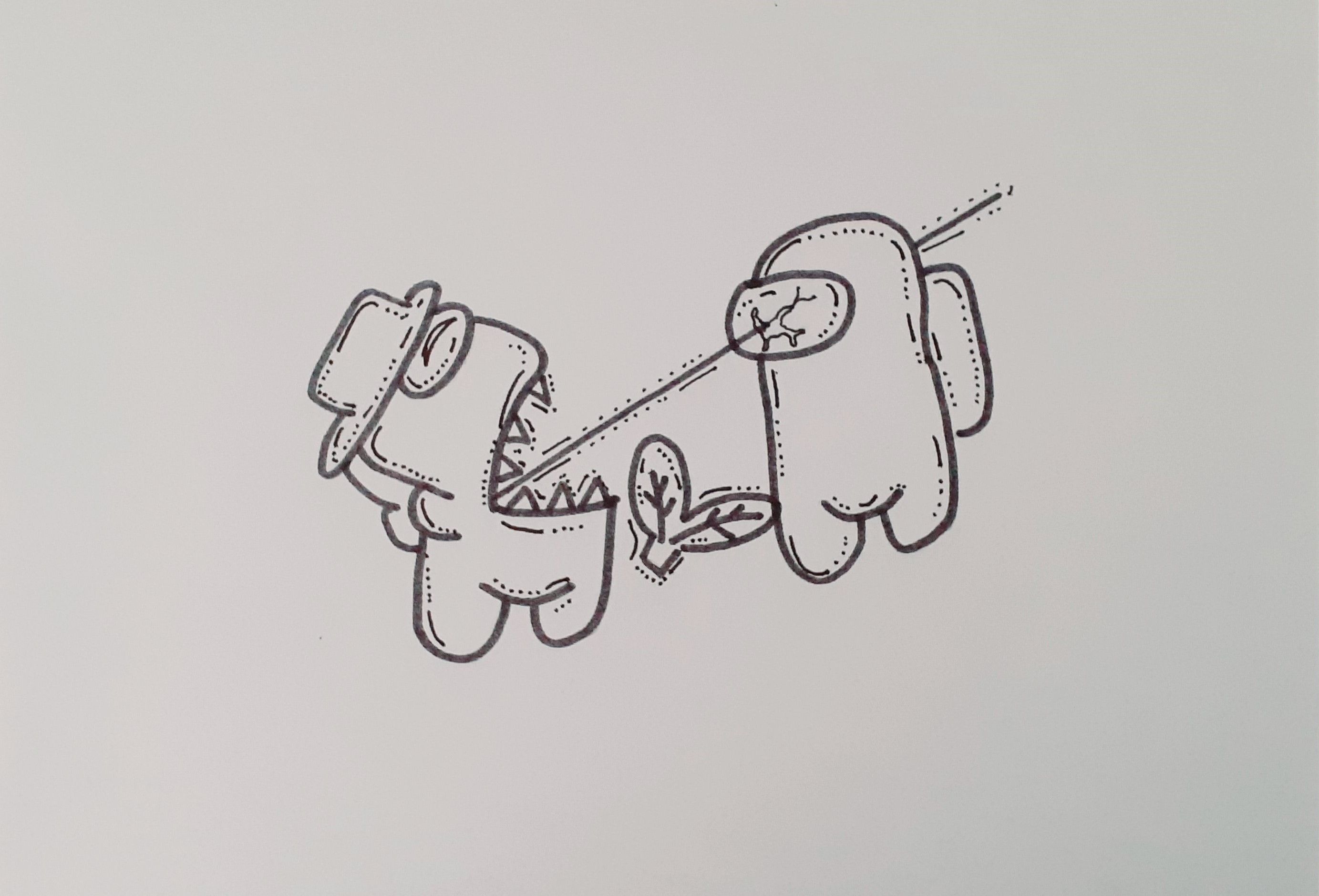 Dibujos de impostor para colorear | vsun