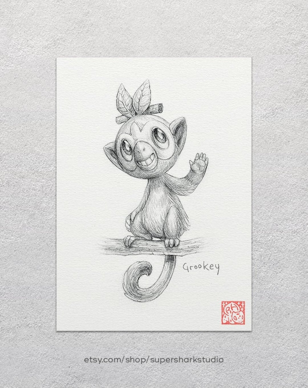 Dibujos de grookey para colorear | vsun