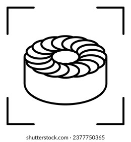 Dibujos de flan para colorear | vsun