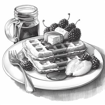 Dibujos de flan para colorear | vsun