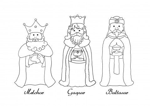 Dibujos de melchor para colorear | vsun