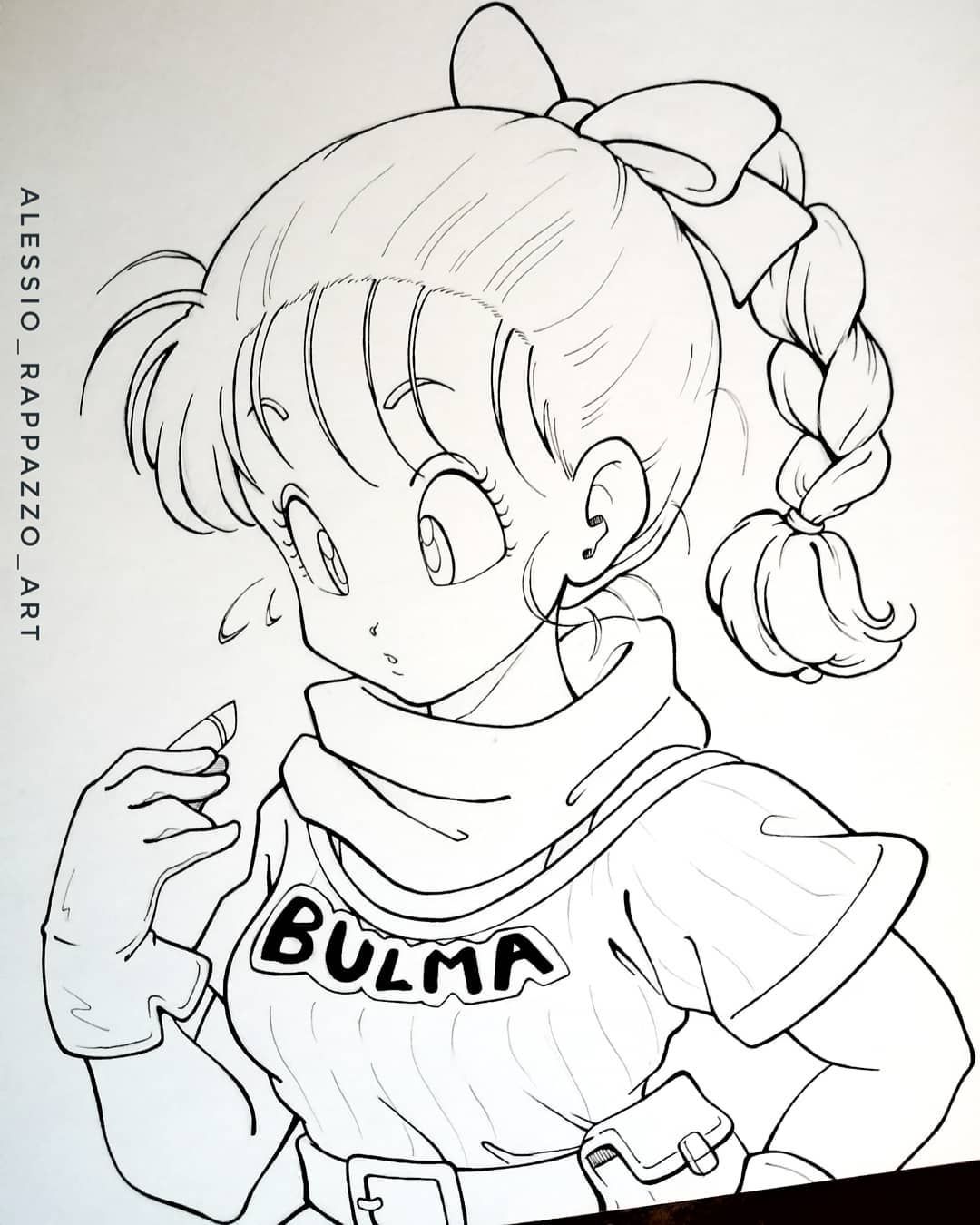 Dibujos de bulma para colorear | vsun