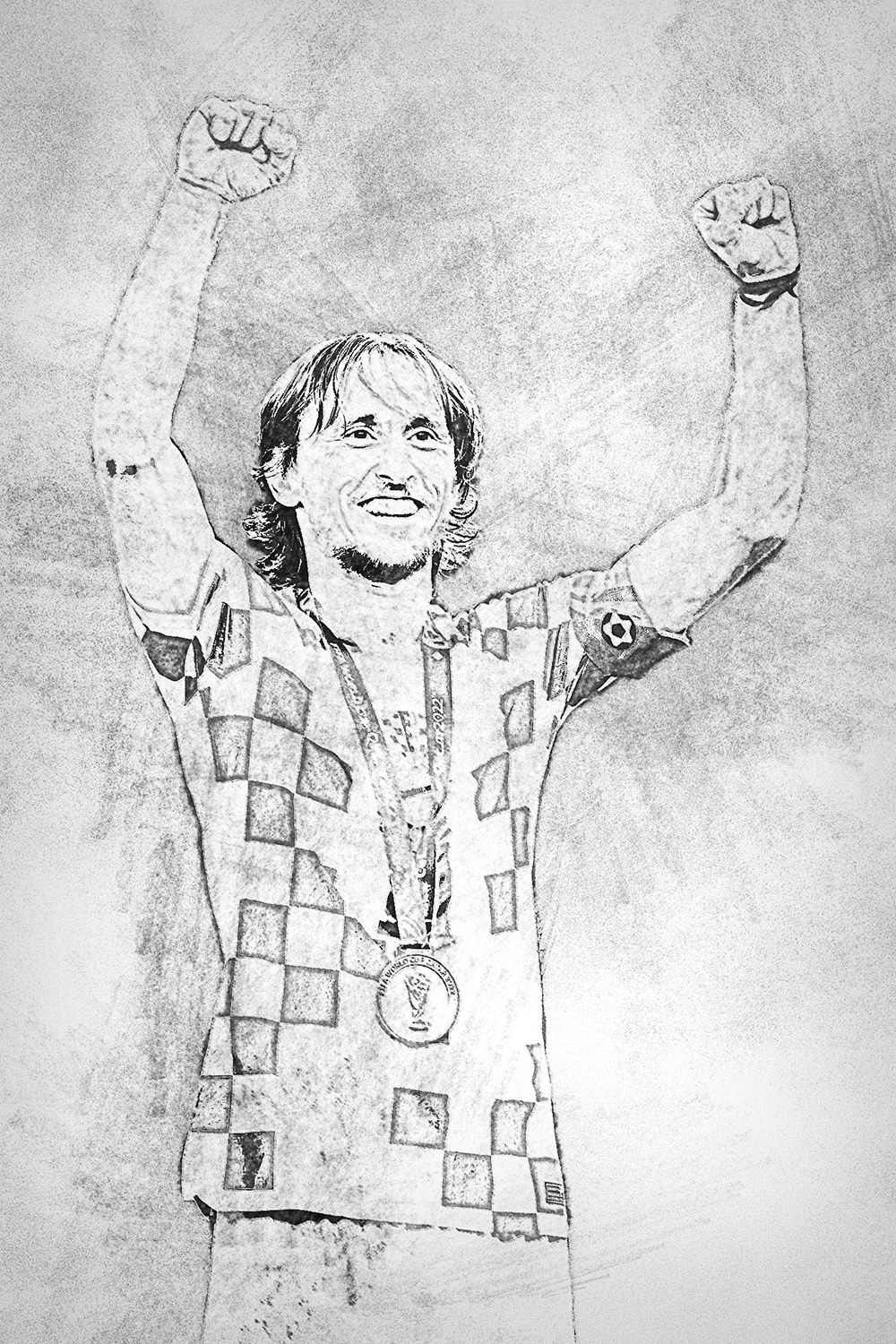 Dibujos de luka modric para colorear | vsun