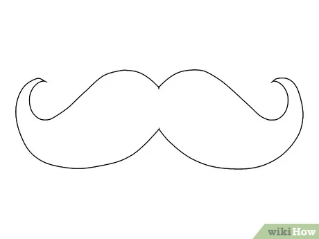 Dibujos de mostacho para colorear | vsun