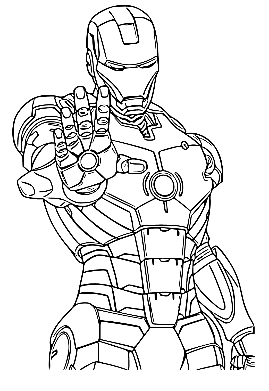 Dibujos de airon man para colorear | vsun