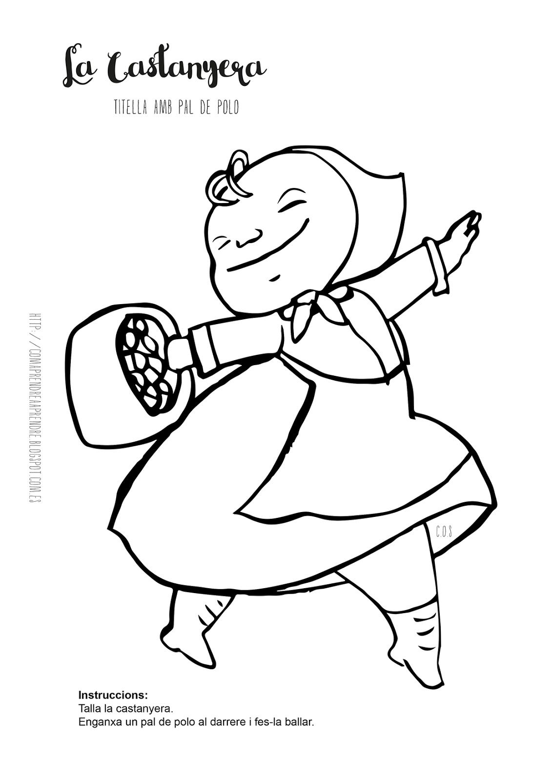 Dibujos de castanyera para colorear | vsun