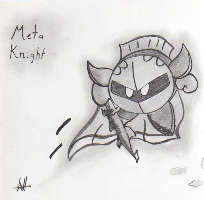 Dibujos de meta knight para colorear | vsun