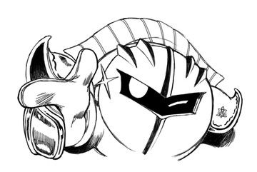 Dibujos de meta knight para colorear | vsun