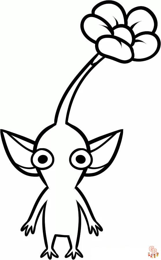 Dibujos De Pikmin Para Colorear Vsun