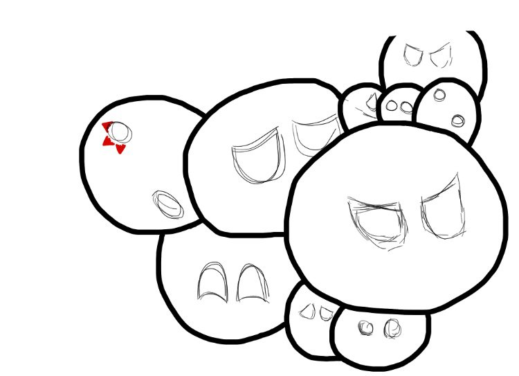 Dibujos de countryballs para colorear | vsun