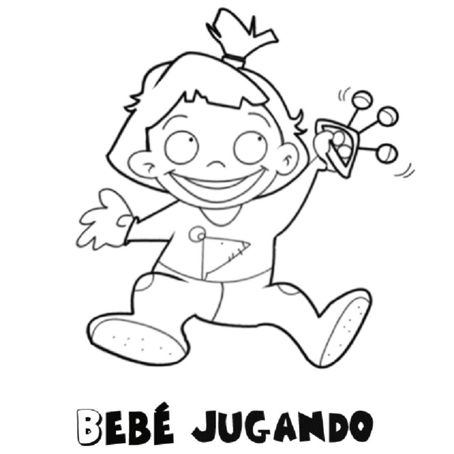 Dibujos De Ni os 1 A o Para Colorear Vsun